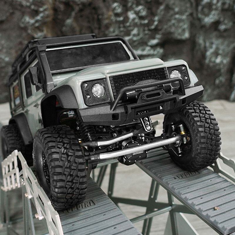 INJORA CNC 4mm Extended Front/ Rear/ Complete Axles for RC Crawler ...