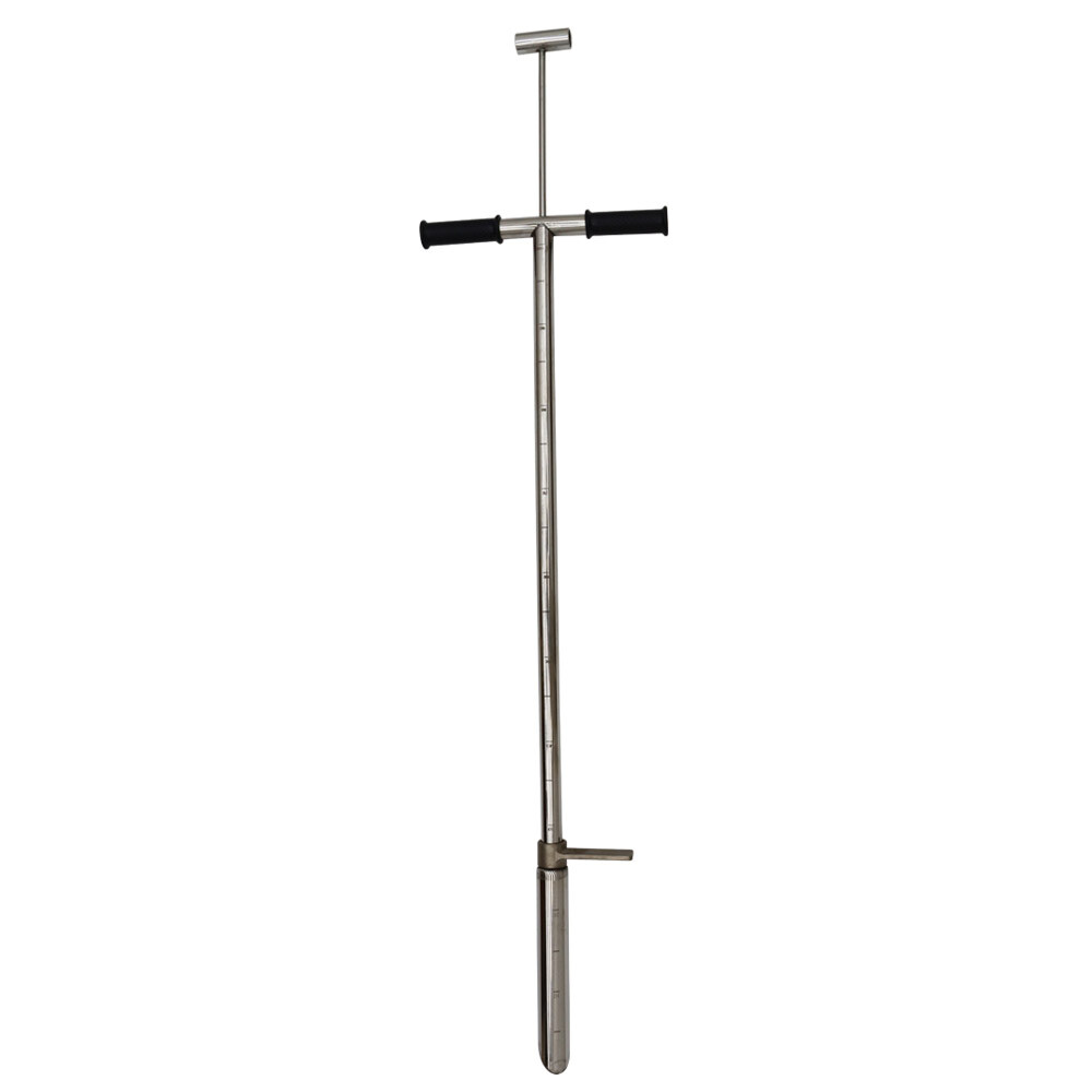 Dia. 1.5in Stainless Steel Soil Sample Prob T-style Handle Soil ...