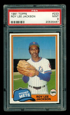 1981 Topps #223 Roy Lee Jackson PSA 9 | eBay