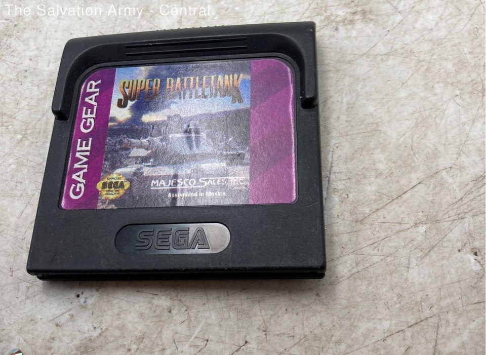 Sega Game Gear Portable Video Game Console System With 3 Video Games ...