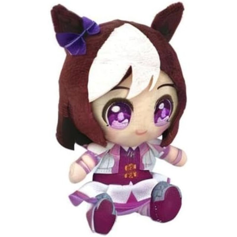 BANDAI Uma Musume Pretty Derby Special Week Chibi Plush Doll JAPAN ...