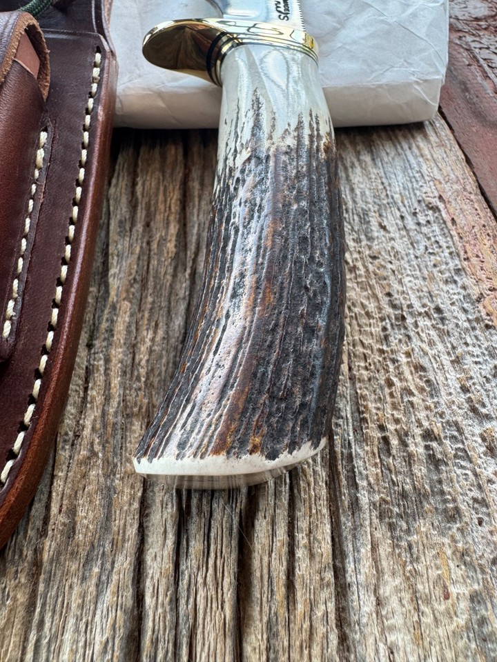 New in Paper Randall Model 23 Game Master Stag natural end Stainless ...