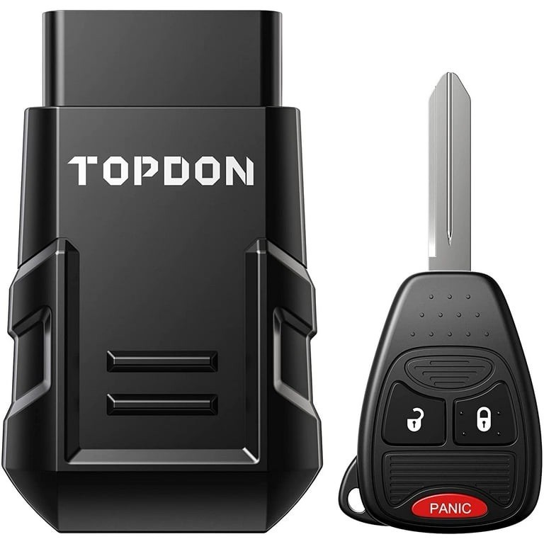 Key Fob Programming Tool&Key Fob Set TOPDON TOPKEY Car Key Programmer ...