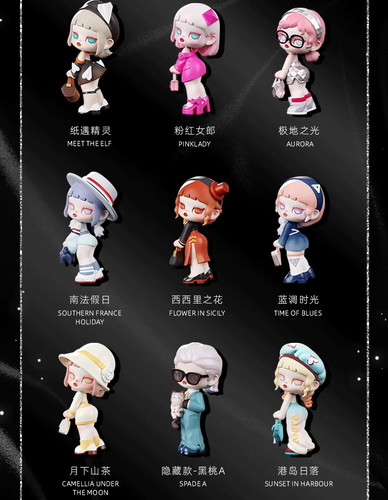 TNTSPACE Anita Fashion Week Series Confirmed Blind Box Figure Authentic ...