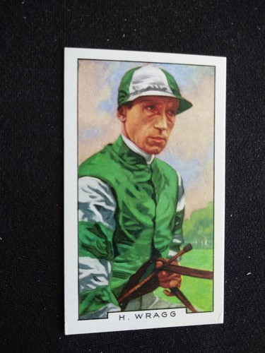1936 Gallaher Famous Jockeys Card # 9 Harry Wragg (EX) | eBay