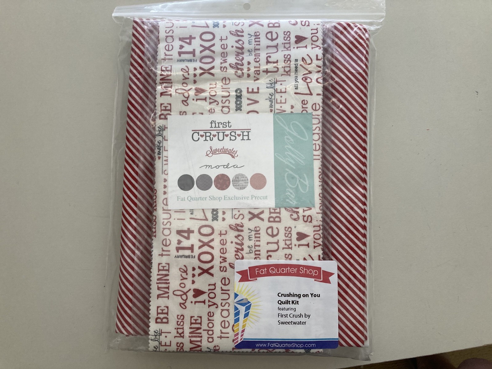 Crushing on You Quilt Kit 36" x 48" First Crush by Sweetwater for Moda ...
