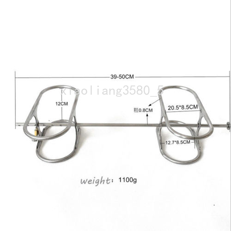 Stainless Steel New Slave Shackle Arm Restraints Arm Binder Harness ...