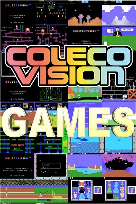 COLECOVISION -- GAME CARTRIDGES # AUSWAHL # 🔔 | eBay