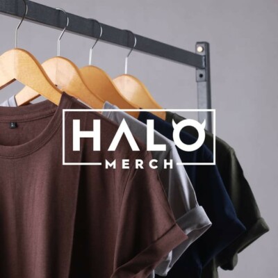 Halo Merch Bamboo T Shirt, Navy Blue, Bamboo and Cotton material Size ...