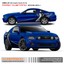COBRA JET Side Graphic Decals Metallic Set for Ford Mustang 2005 - 2014 ...