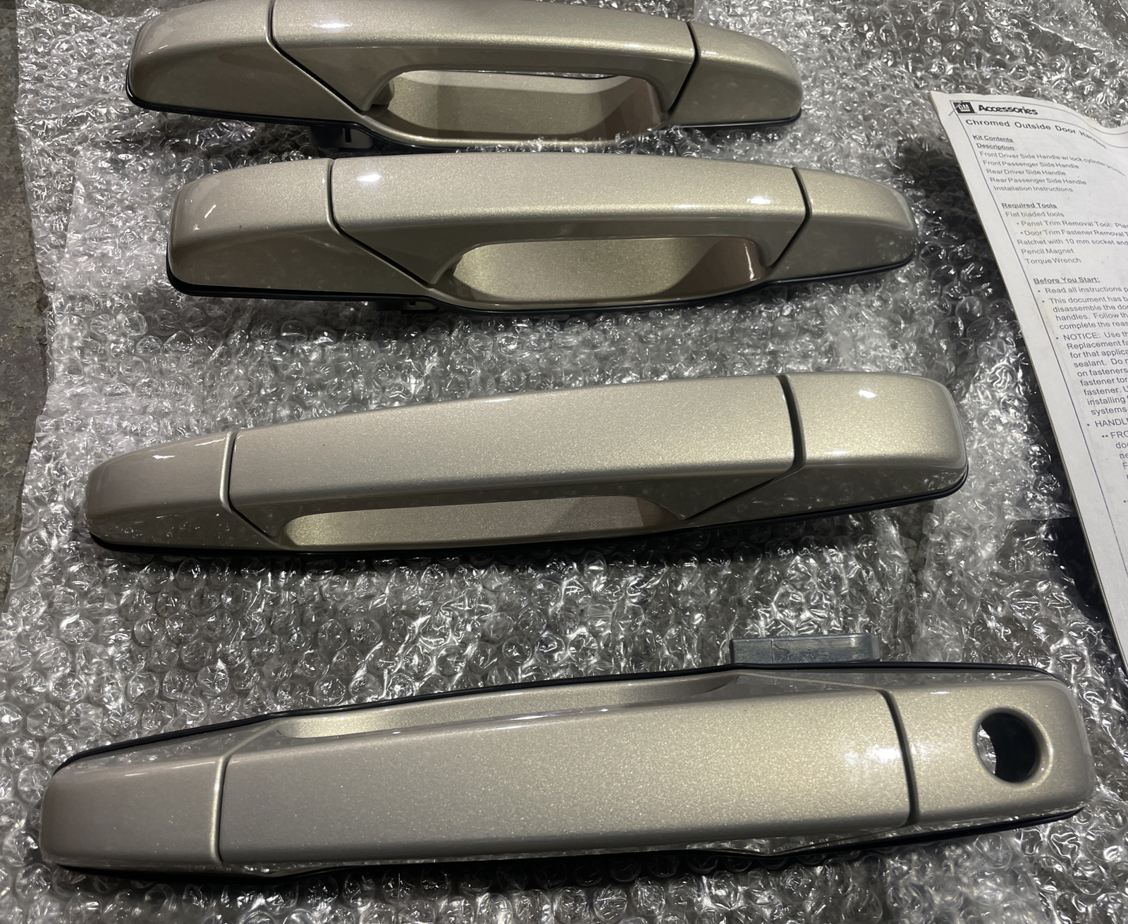 07-13 Silverado Sierra Yukon Tahoe OEM Switchblade Silver WA 928L Door ...
