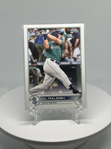 Cal Raleigh Rookie Card 2022 Topps Series 1 RC #277 Seattle Mariners ...