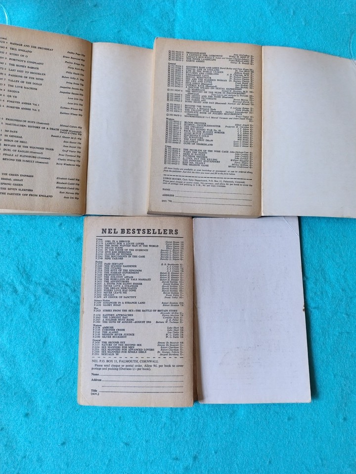 3 Vintage John Creasey Inspector Folly books from 60s/70s, various ...