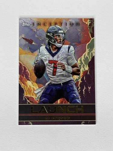 2024 Topps Inception CJ STROUD Launch Case Hit SSP Texans L-7 | eBay