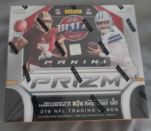 2019 Panini Prizm Football FOTL Hobby Box Factory Sealed First Off The ...