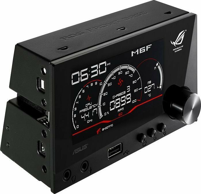 Asus ROG Front Base Dual Bay Gaming Panel - Fan & System Controller | eBay