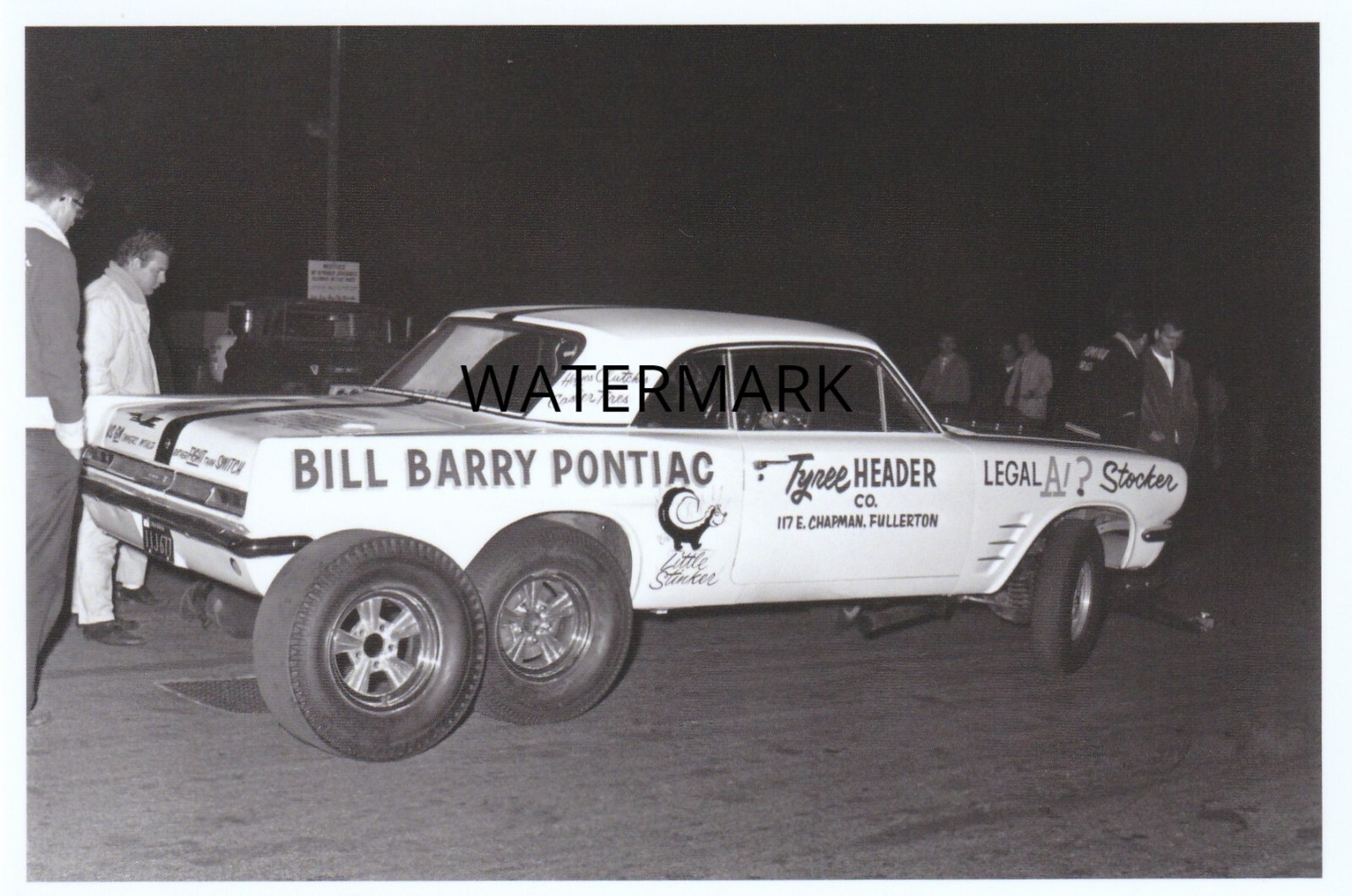 1960s NHRA Drag Racing-Jess Tyree's 1963 421 Pontiac Tempest A/S 421 S ...
