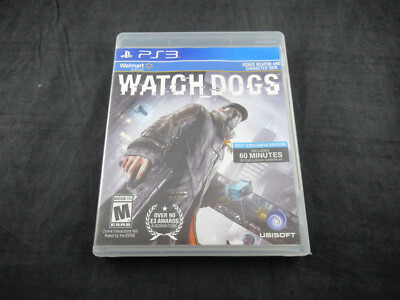 Watch Dogs Walmart Edition (Sony PlayStation 3, 2014) *In Case - Tested ...