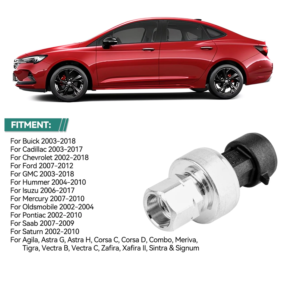 A/C Refrigerant Pressure Switch Sensor For GM Buick Chevrolet Hummer ...