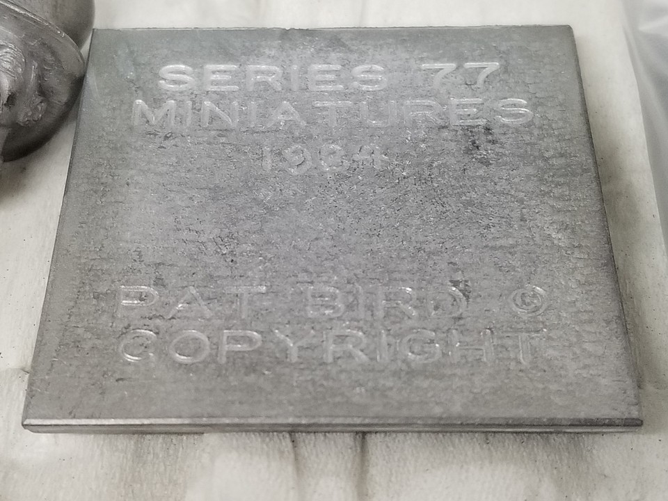 VTG 1984 Series 77 Miniatures 1870 Sydney Chivers Gambler A43 Kit 90MM ...