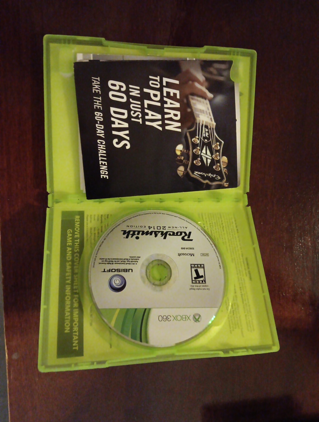 Rocksmith All-New 2014 Edition (Microsoft Xbox 360, 2014) 8888528234 | eBay