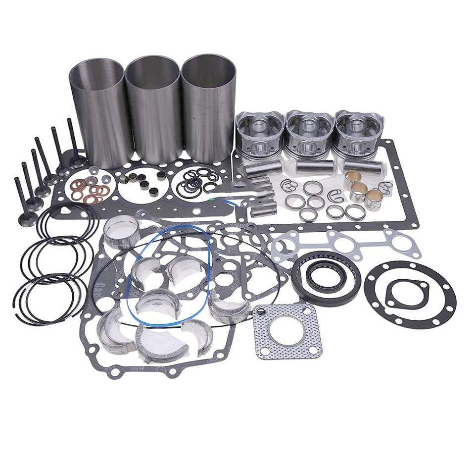 Yanmar 3T80 3T80LE 3T80LE-HP 3T80LE-S Tractor Engine Overhaul Rebuild ...
