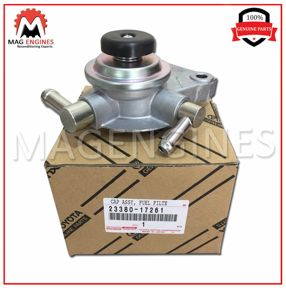 23380-17261 GENUINE OEM FUEL FILTER CAP ASSY 2338017261 | eBay