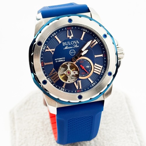 Bulova Marine Star Series A Classic Automatic Sports Men's Watch 45 mm ...