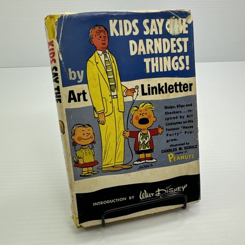 Kids Say the Darndest Things Art Linkletter 1959 Charles Schulz Vintage ...
