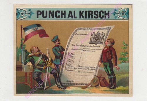 Chromo ETIQUETTE PUNCH AL KIRSCH | eBay