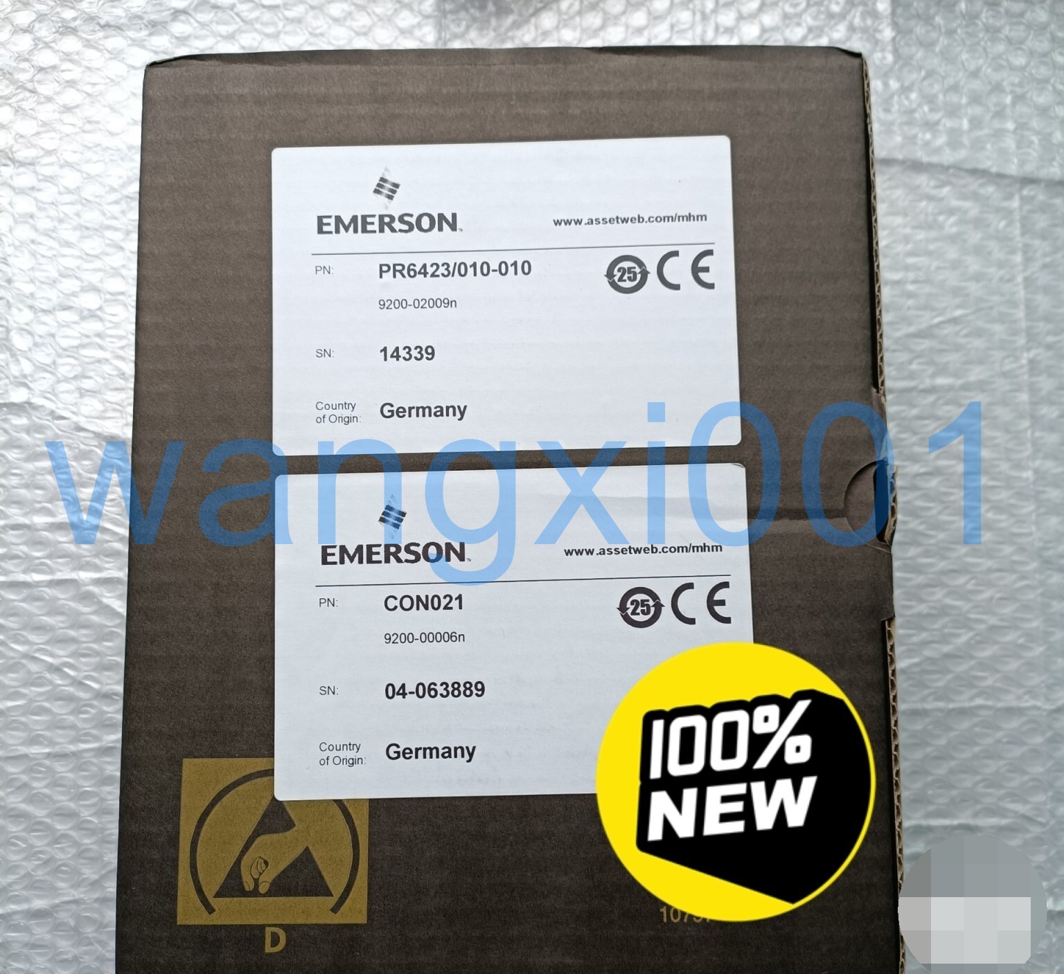 1PCS NEW Emerson sensor PR6423/010-010+CON021 FedEx DHL Fast Delivery ...