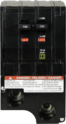 Square D - QO2150 150-Amp Two-Pole Circuit Breaker | eBay