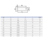 M12 M14 M16 M20 Clevis Pin 304 Stainless Steel A2 Hinge Pin Rigging Pin ...