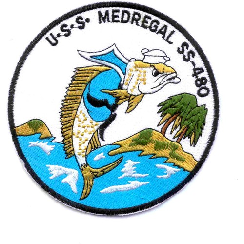 SS-480 USS Medregal Patch | eBay