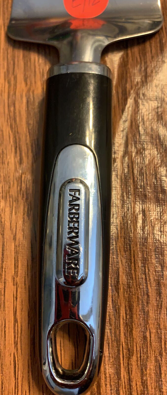 Farberware Professional Stainless Steel Pie Server with Black Plastic ...