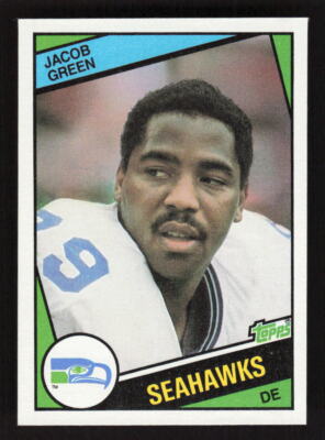 1984 Topps #193c Jacob Green Seattle Seahawks | eBay