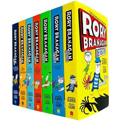 Andrew Clover ,Rory Branagan Detective Series 1-7 Books Collection ...