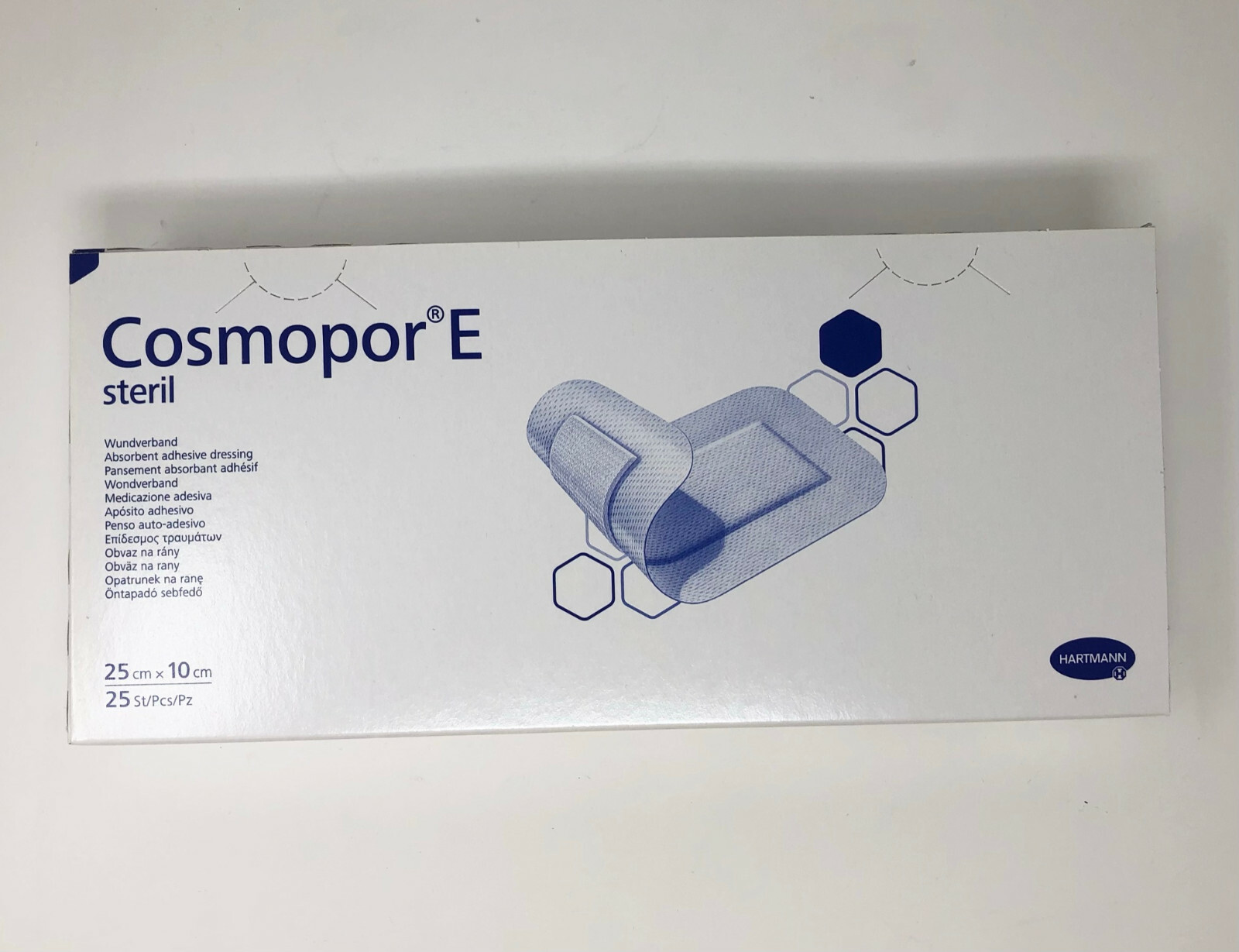 Pflaster Cosmopor E steril diverse Größen von Hartmann Wundpflaster ...