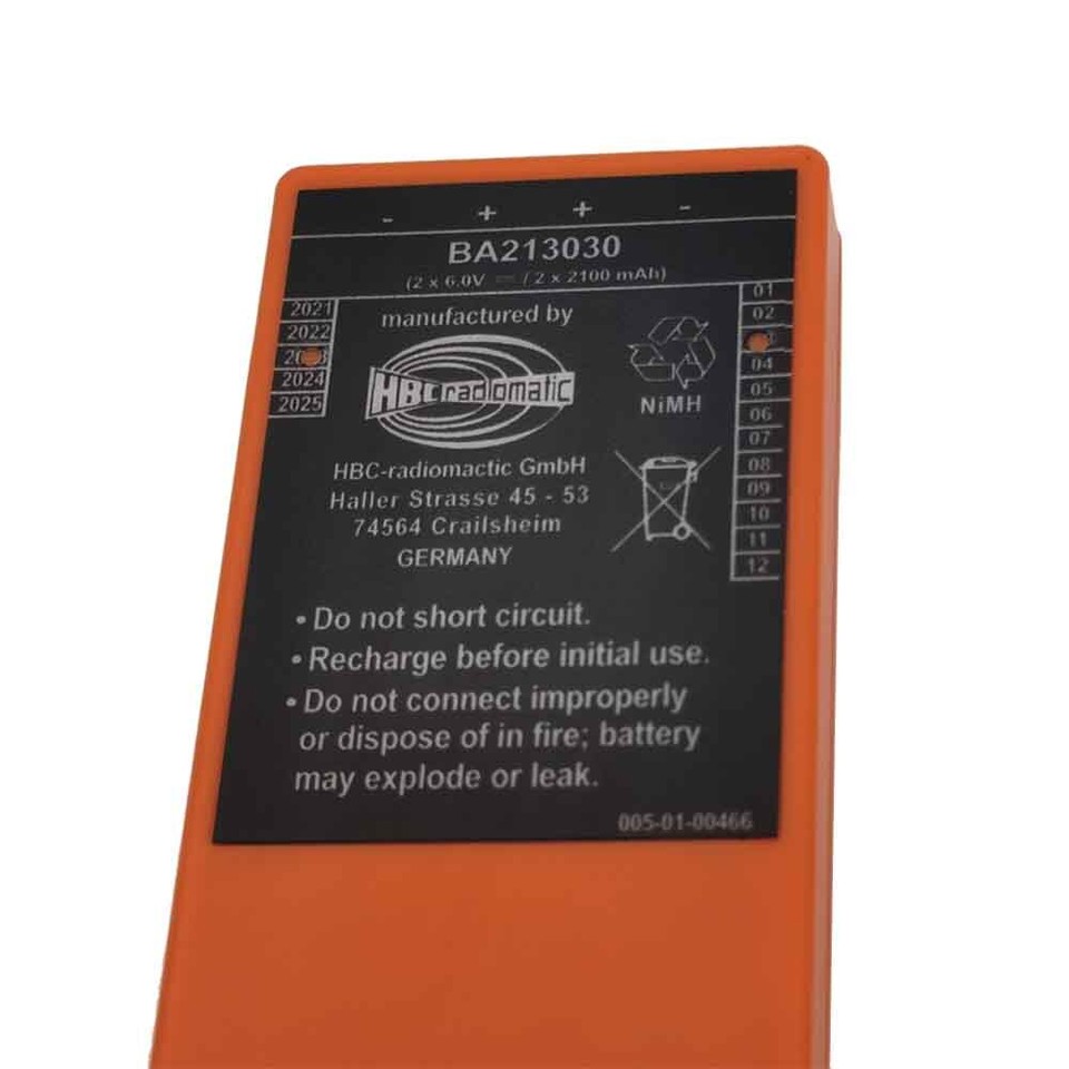 5pcs for BA213030/BA213031 HBC Industrial Remote Control Battery 2x ...