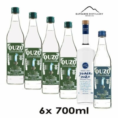 Ouzo von Katsaros Tradition aus Tirnavos 6x 700ml | eBay.de