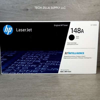 HP 148A Black Original LaserJet Toner Cartridge , W1480A Genuine HP148A ...