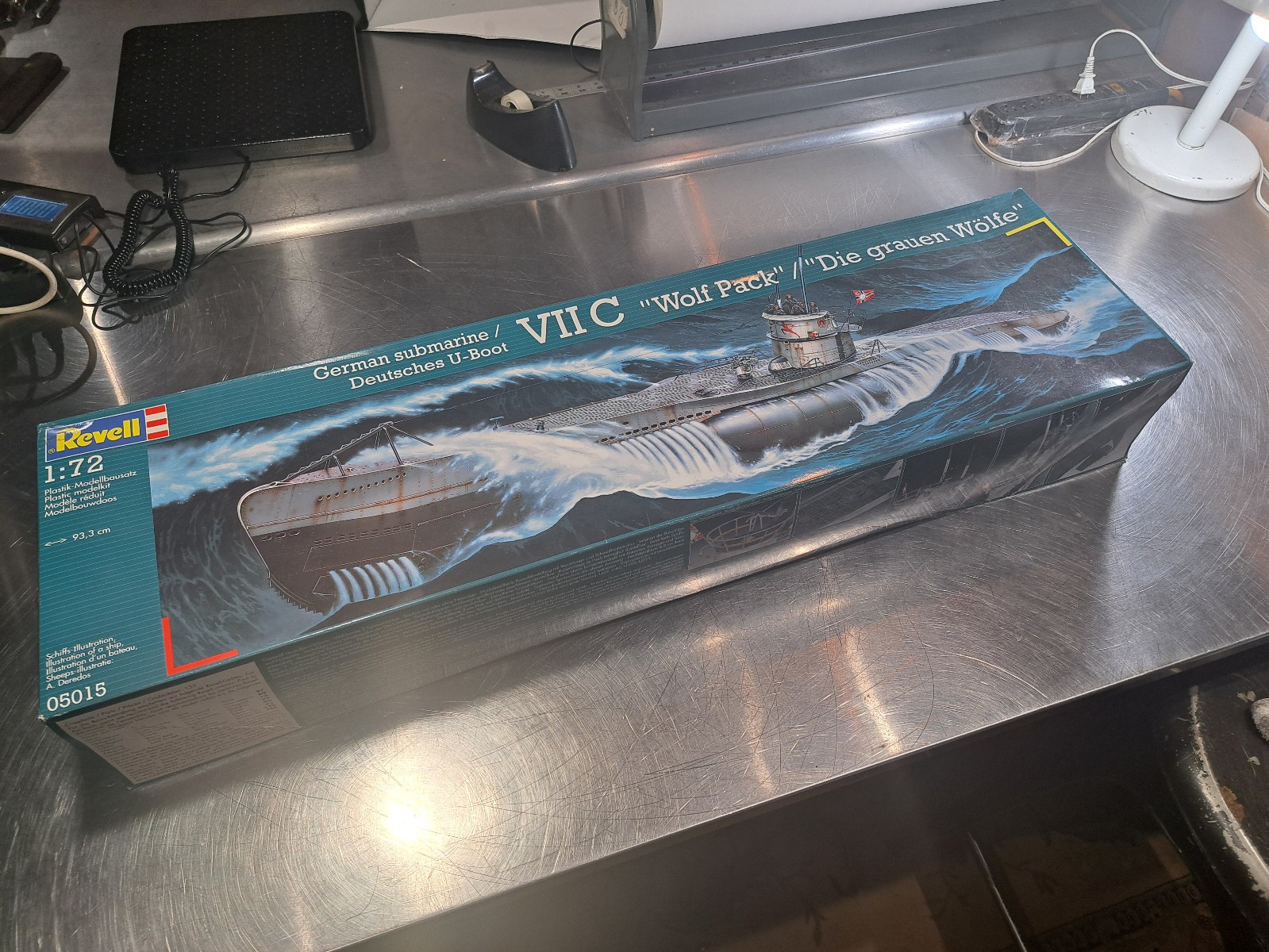 Revell 1/72 German U-Boat Type VIIC "Wolf Pack" Model Kit NIB 05015 | eBay