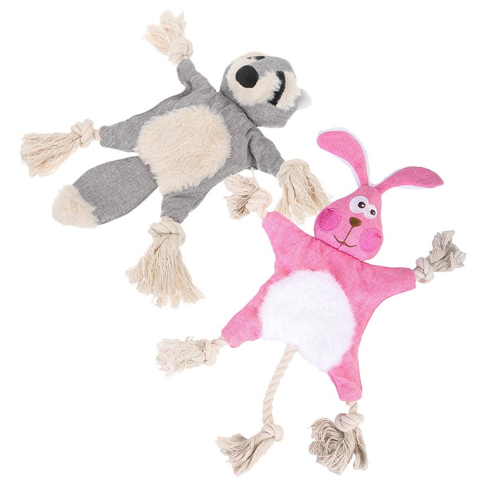 2 Pcs Puppy Chew Toy Teething Toys Chewing for Puppies Dog Molar | eBay ...