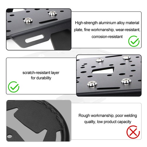 1 Set Of Rear Motorcycle Carrier Rack Luggage Bracket Fit For BMW R12 ...