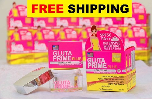GLUTA PRIME PLUS + INTENSIVE WHITENING FACE CREAM USA FORMULA - 35ml ...