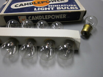 NOS Universal CandlePower Turn Signal Taillight 12v 32CP Clear Bulb ...