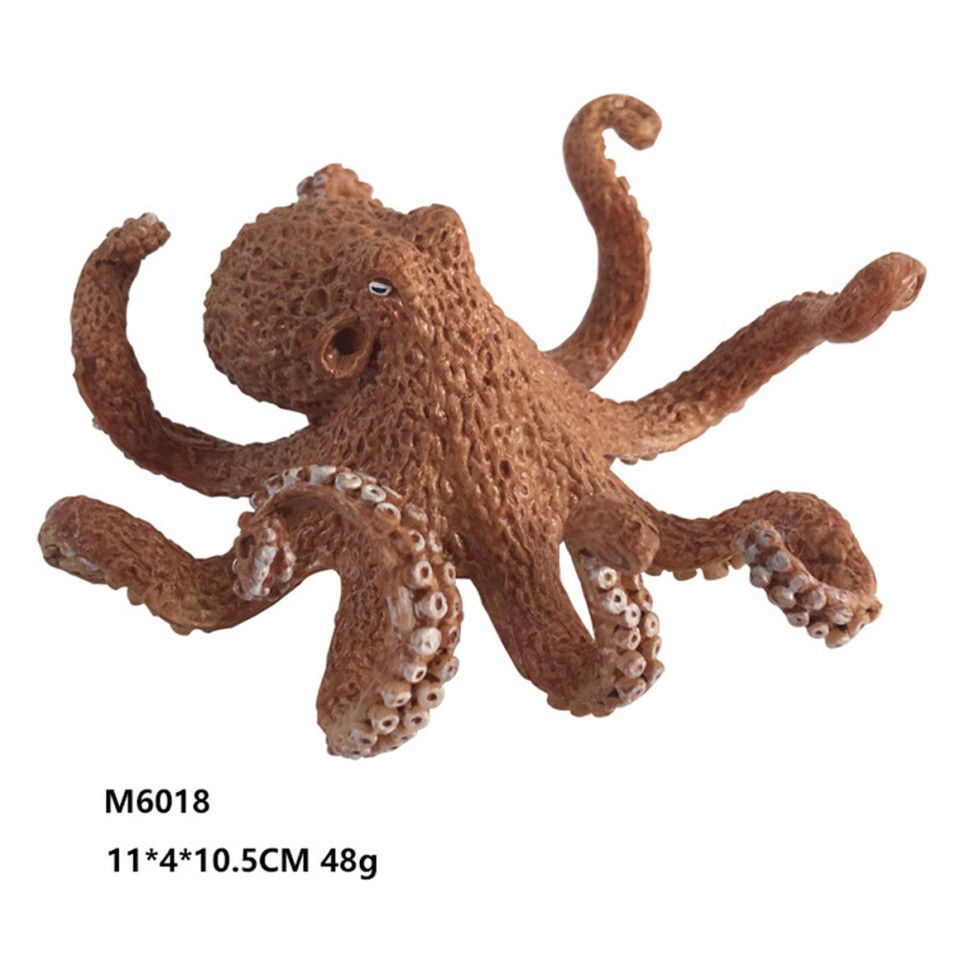 Octopus Figurine Ocean Animals Toys Realistic Octopus Toy Educational ...