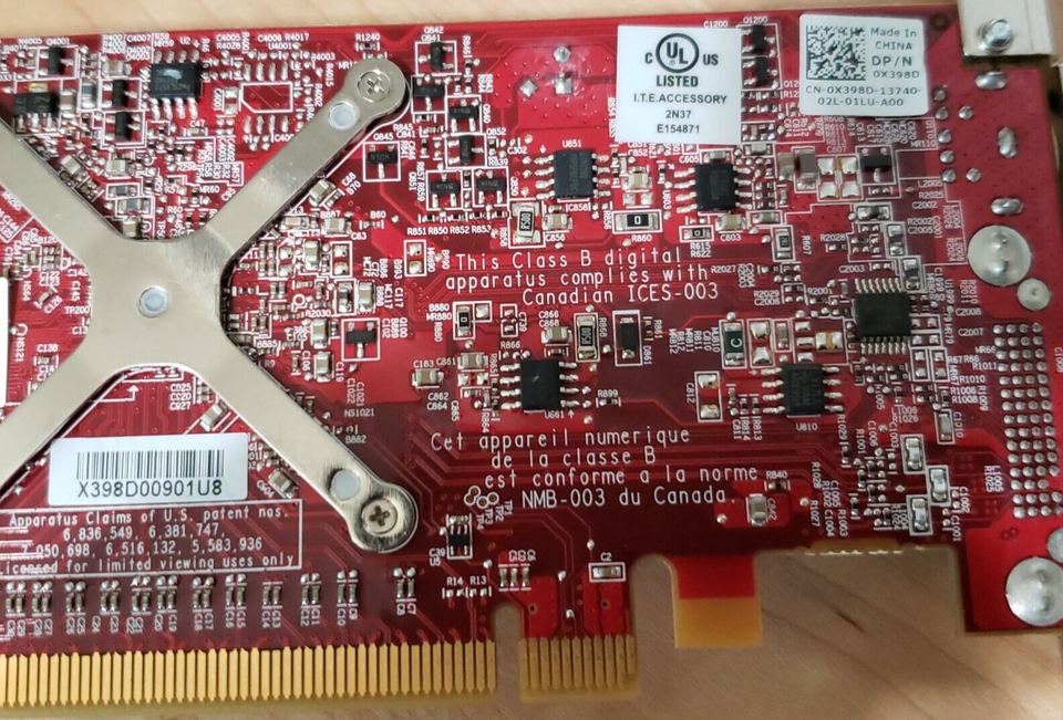 ATI Radeon 256 MB Video Graphics Card 109-B62941-00 ATI-102-B62902(B ...