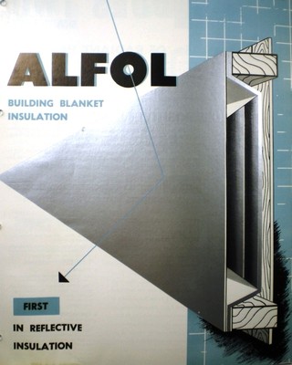 ALFOL ASBESTOS Blanket Insulation BORG-WARNER Catalog REFLECTAL ...