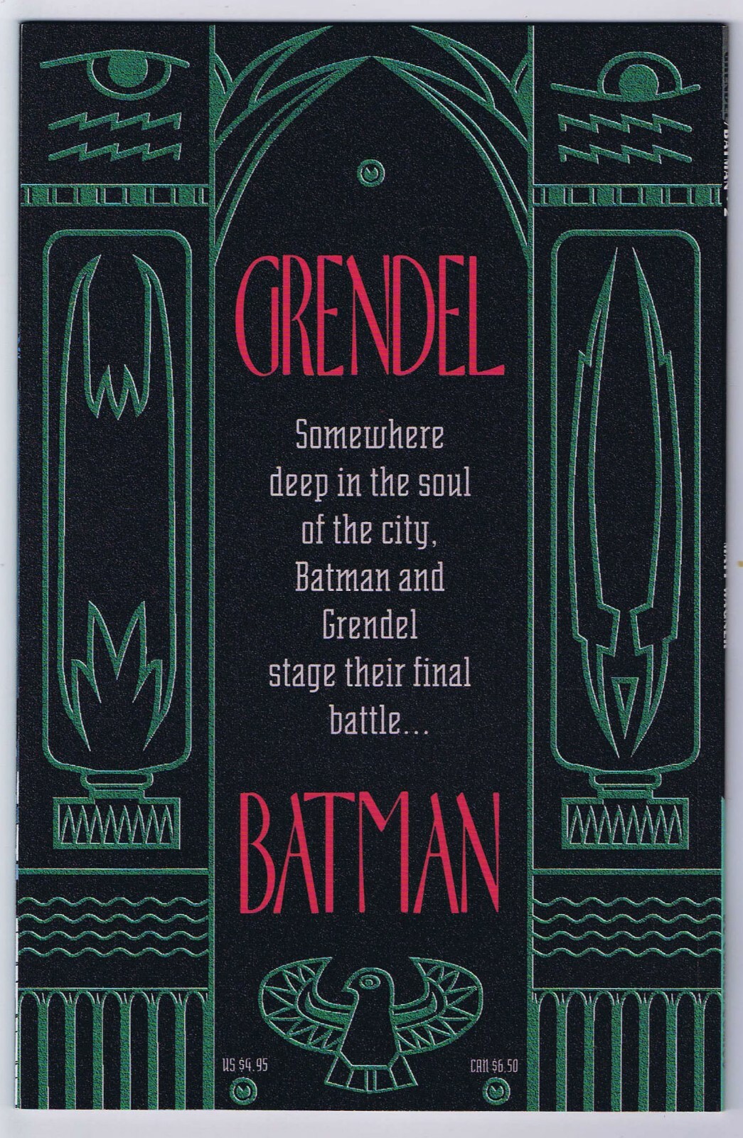 Grendel Batman #2 NM Signed w/COA Matt Wagner 1993 DC Comics Comico ...